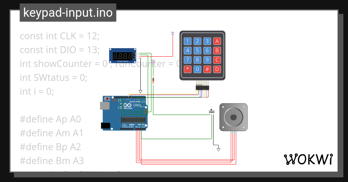 Keypad O Copy Wokwi Esp32 Stm32 Arduino Simulator 1460