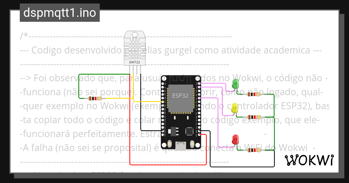 dspmqtt1 - Wokwi ESP32, STM32, Arduino Simulator