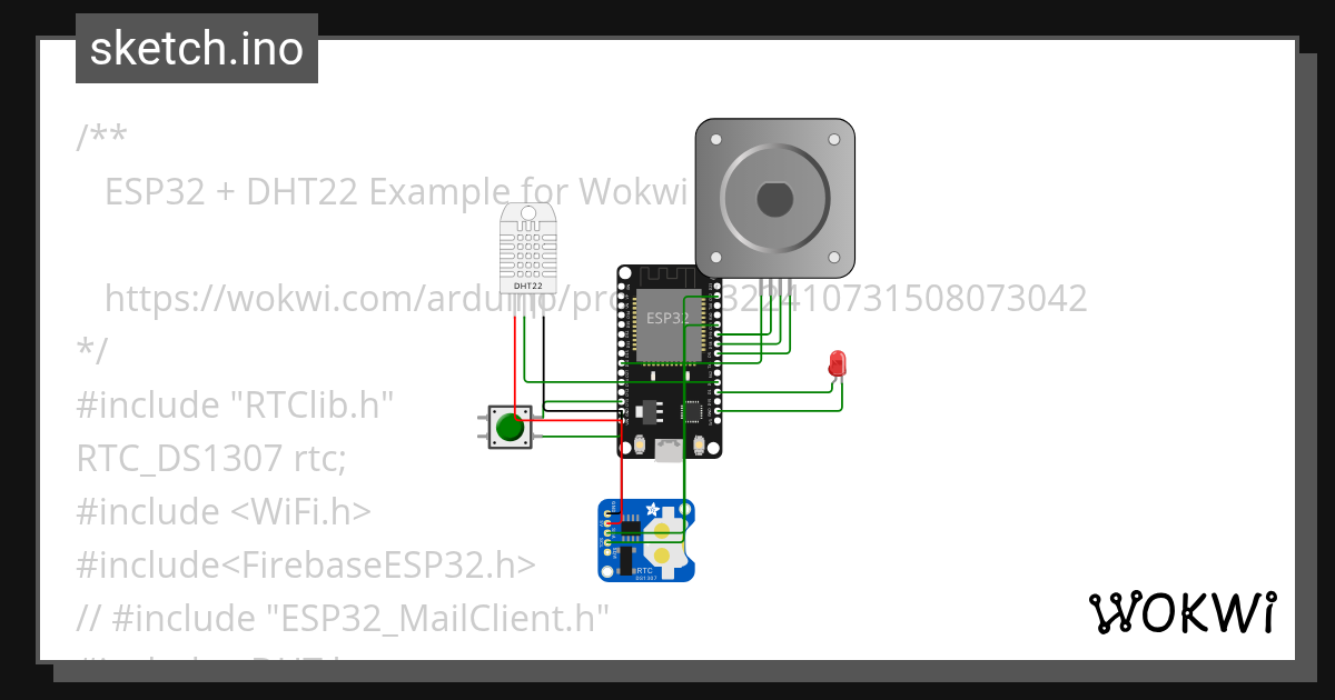 sketch.ino - Wokwi ESP32, STM32, Arduino Simulator