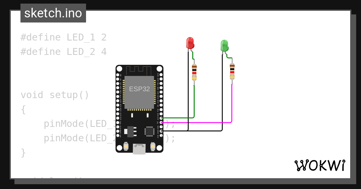 EX1_BlinkLED - Wokwi ESP32, STM32, Arduino Simulator EX1_BlinkLED - Wokwi ESP32, STM32, Arduino Simulator
