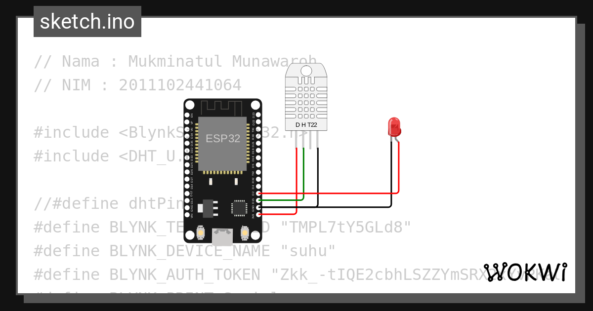 Suhuledbylink Wokwi Esp32 Stm32 Arduino Simulator 6075