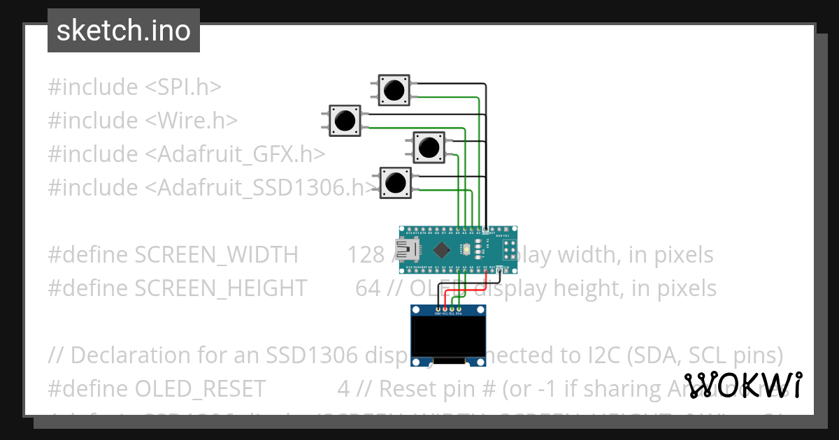 Snake - Wokwi ESP32, STM32, Arduino Simulator