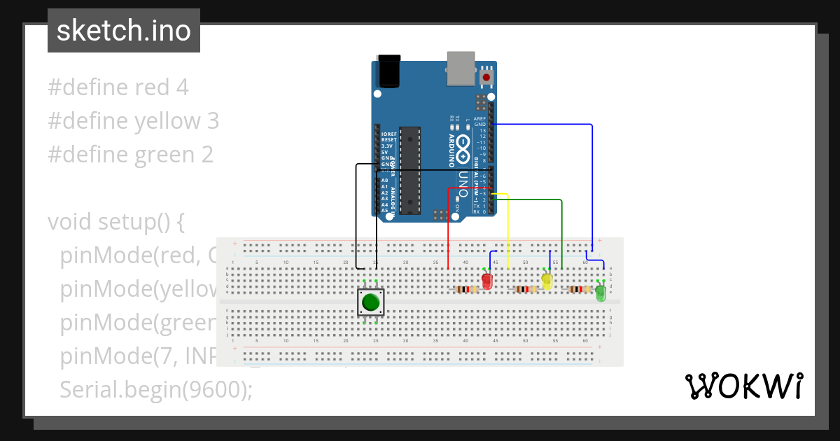 Fußgaengerampel Wokwi Esp32 Stm32 Arduino Simulator 0433