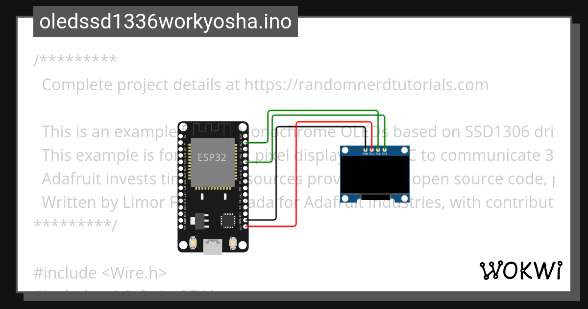 pembelajaran1oled copy - Wokwi ESP32, STM32, Arduino Simulator