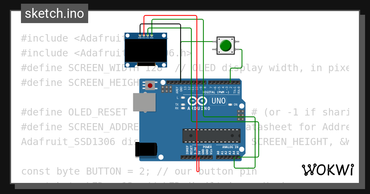 Duration Delay Oled Wokwi Esp32 Stm32 Arduino Simulator