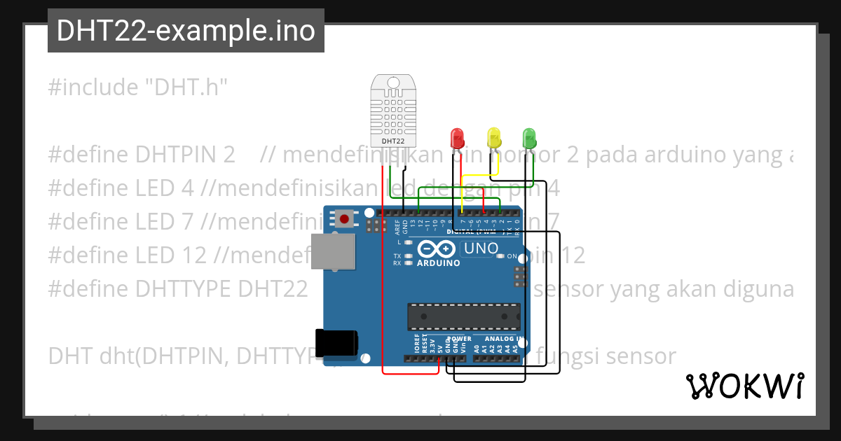 DHT22-example.ino - Wokwi ESP32, STM32, Arduino Simulator