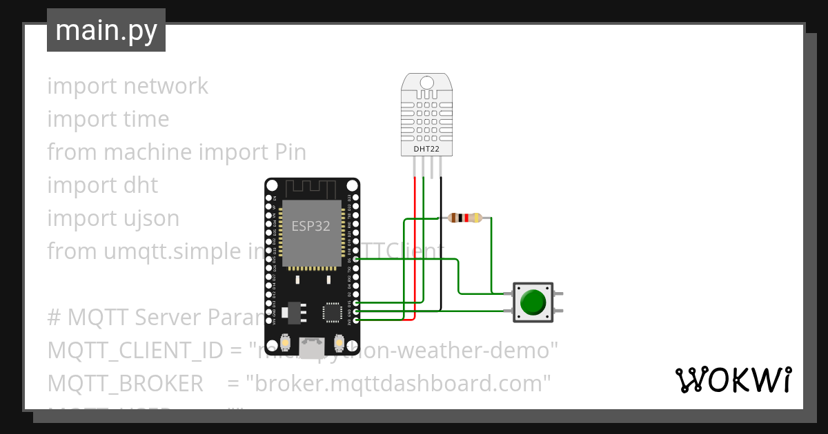 Untitled project - Wokwi ESP32, STM32, Arduino Simulator