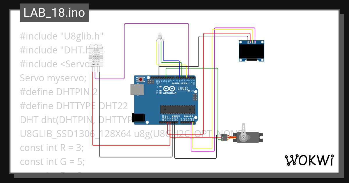 LAB_18.ino - Wokwi ESP32, STM32, Arduino Simulator