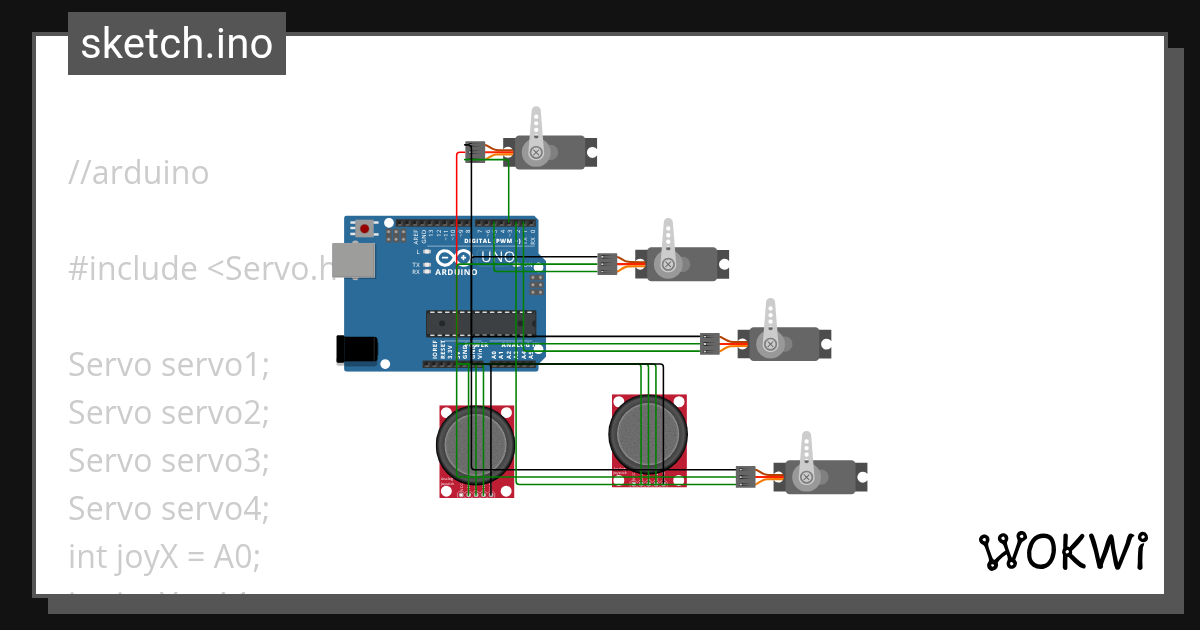 sketch.ino - Wokwi ESP32, STM32, Arduino Simulator