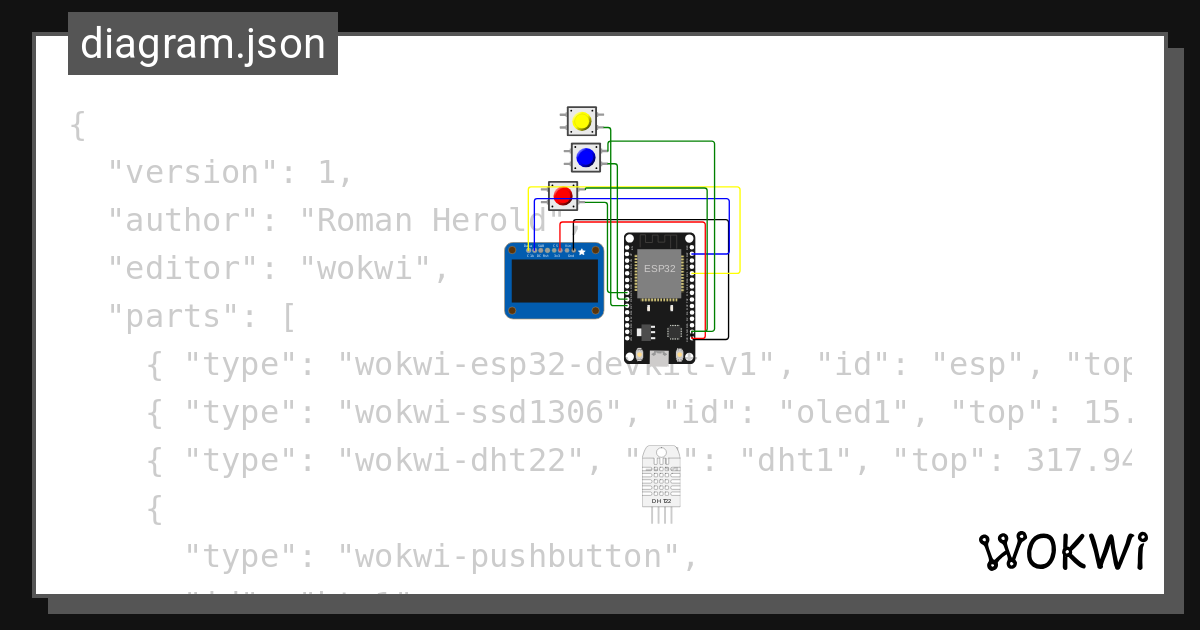 Ver2 Pong Game Esp32 Oled Wokwi Esp32 Stm32 Arduino Simulator 0922