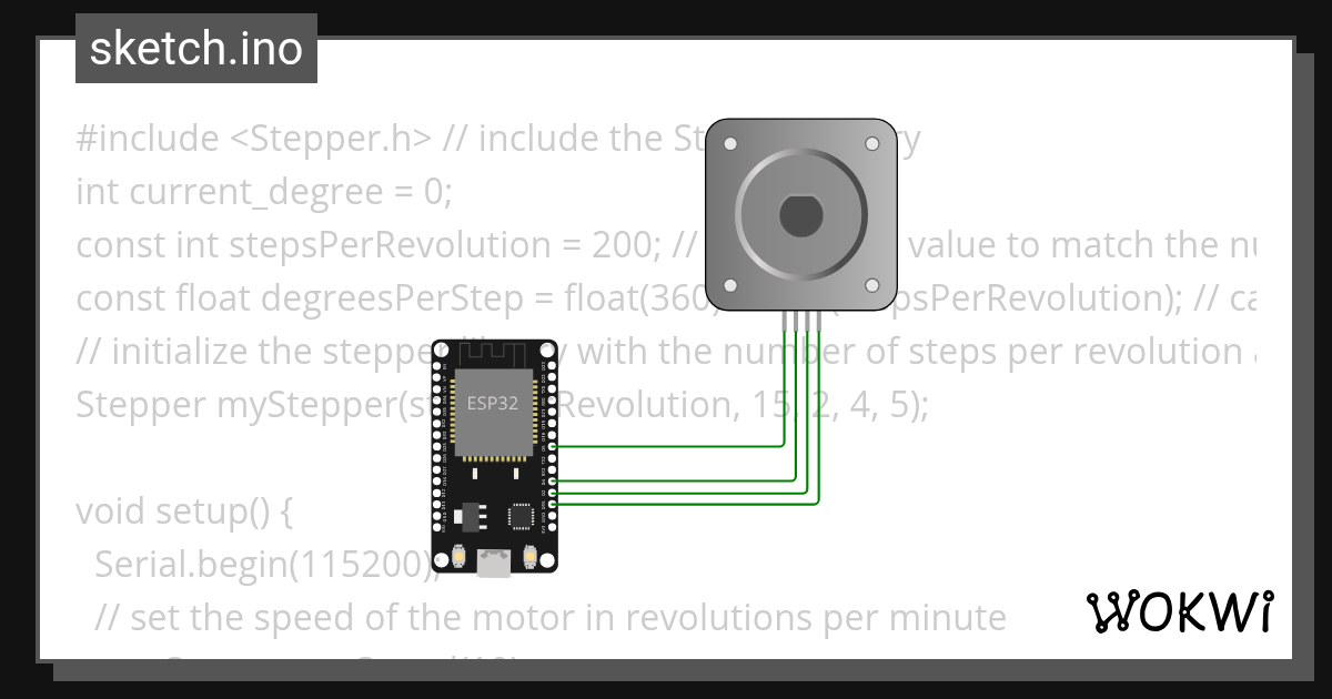 lock_degree.ino - Wokwi ESP32, STM32, Arduino Simulator