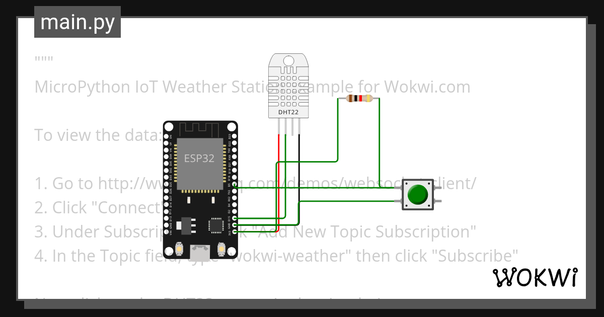 Untitled project - Wokwi ESP32, STM32, Arduino Simulator