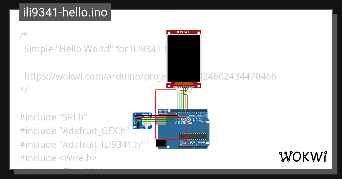 ili9341-hello.ino copy - Wokwi ESP32, STM32, Arduino Simulator