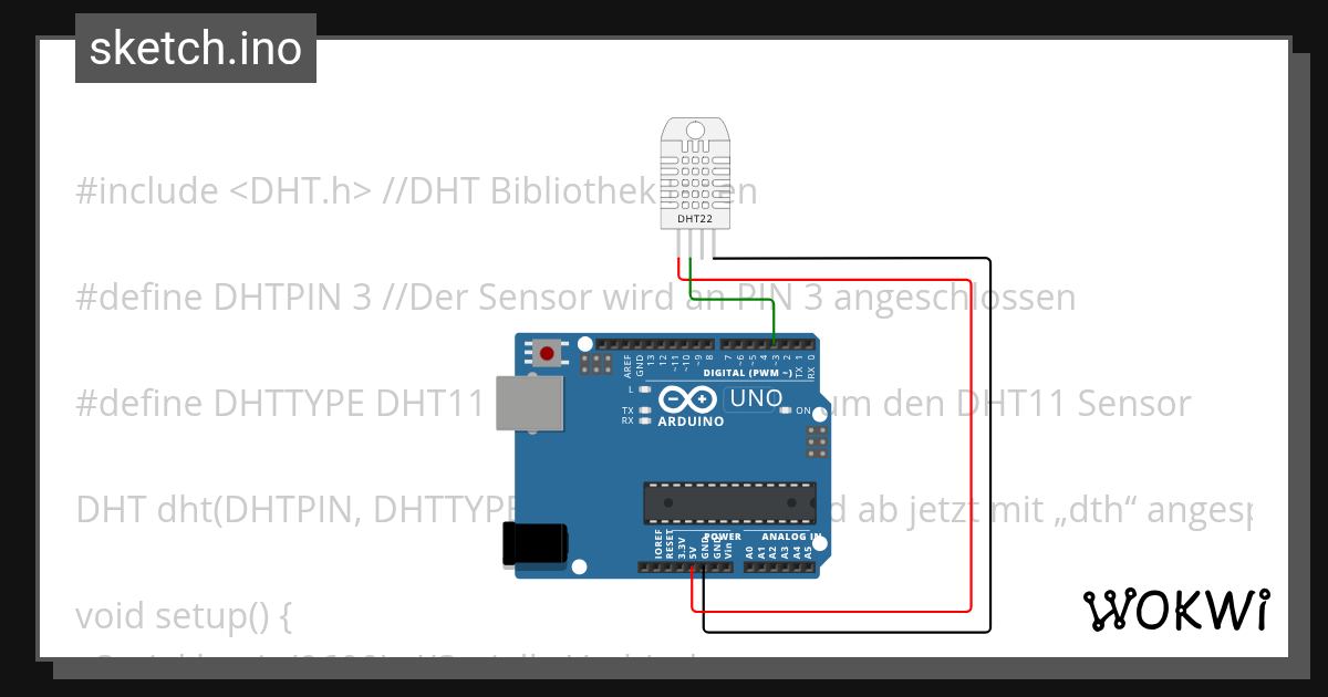 Temperatursensor Wokwi Esp32 Stm32 Arduino Simulator 8350
