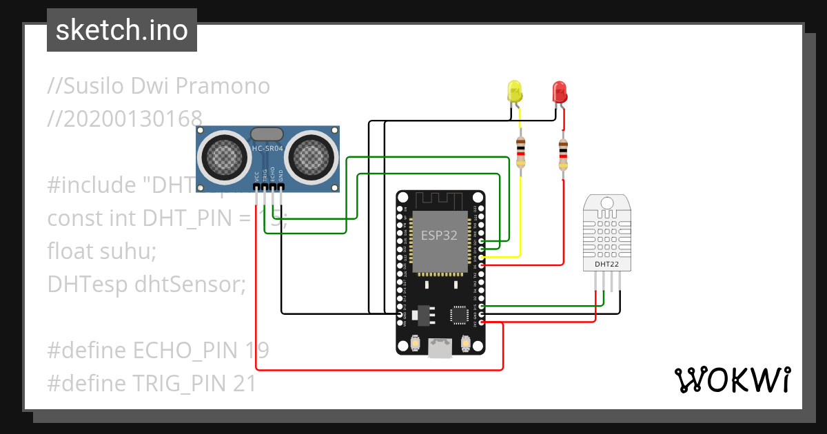 Responsi 1 Susilo Wokwi Esp32 Stm32 Arduino Simulator 3106