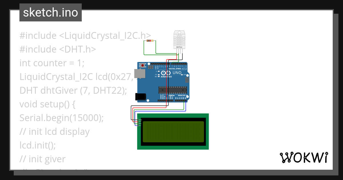 датчик тмп Wokwi Esp32 Stm32 Arduino Simulator 3530