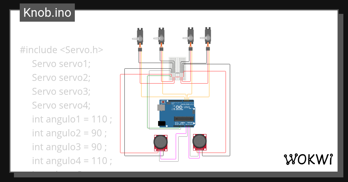Brazo Robótico O Wokwi Esp32 Stm32 Arduino Simulator 0375