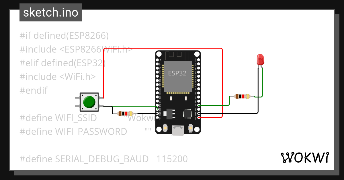 Challenge 2 Topik 10 Wokwi Esp32 Stm32 Arduino Simulator 7289