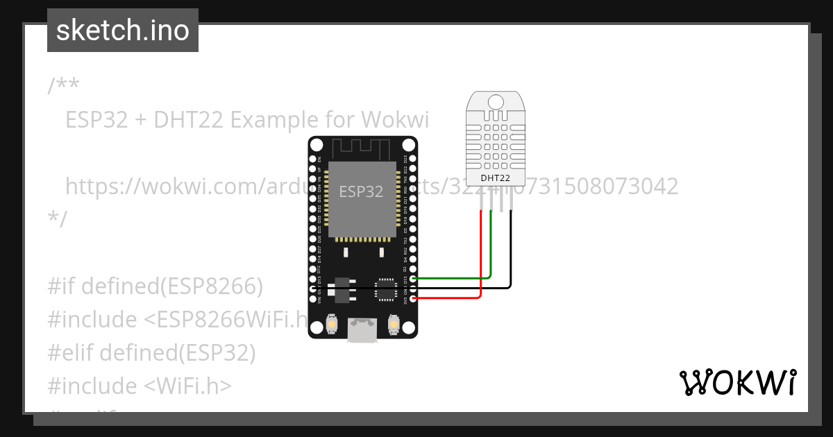 sketch.ino - Wokwi ESP32, STM32, Arduino Simulator