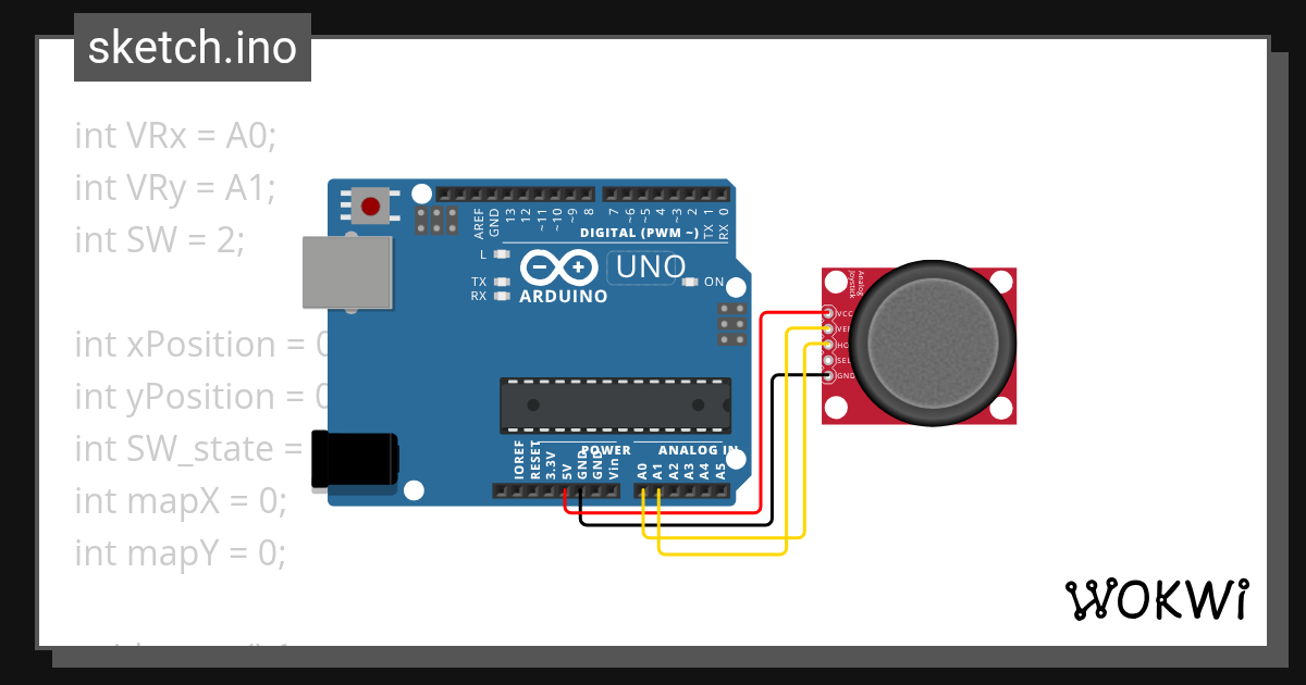 joystick_reading - Wokwi ESP32, STM32, Arduino Simulator