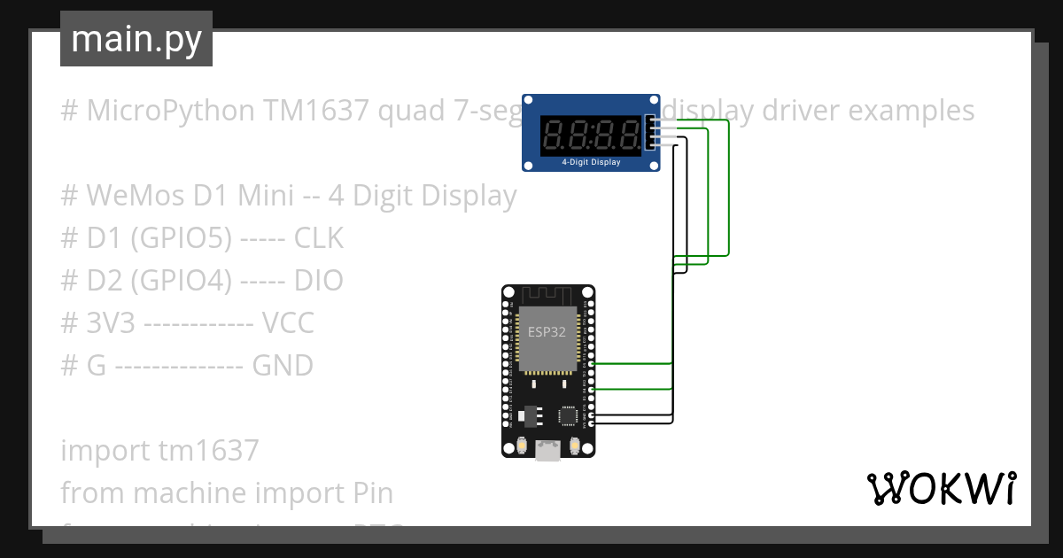 Wokwi - Online ESP32, STM32, Arduino Simulator