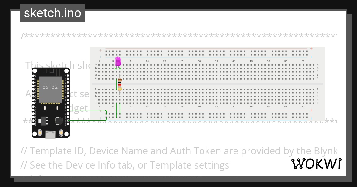sketch.ino - Wokwi ESP32, STM32, Arduino Simulator