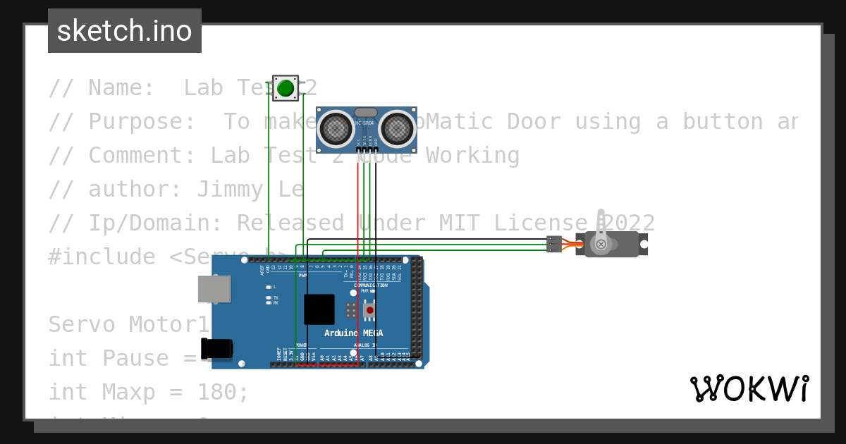 Lab Test 2 Wokwi Esp32 Stm32 Arduino Simulator
