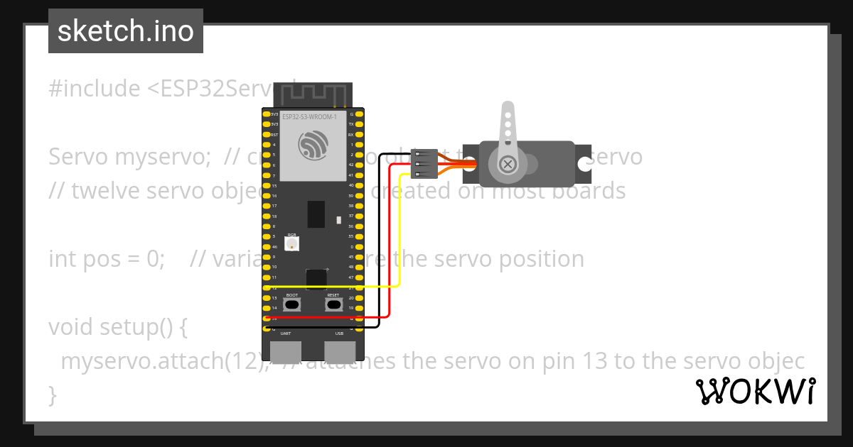 Esp32s3servo Wokwi Esp32 Stm32 Arduino Simulator 2672