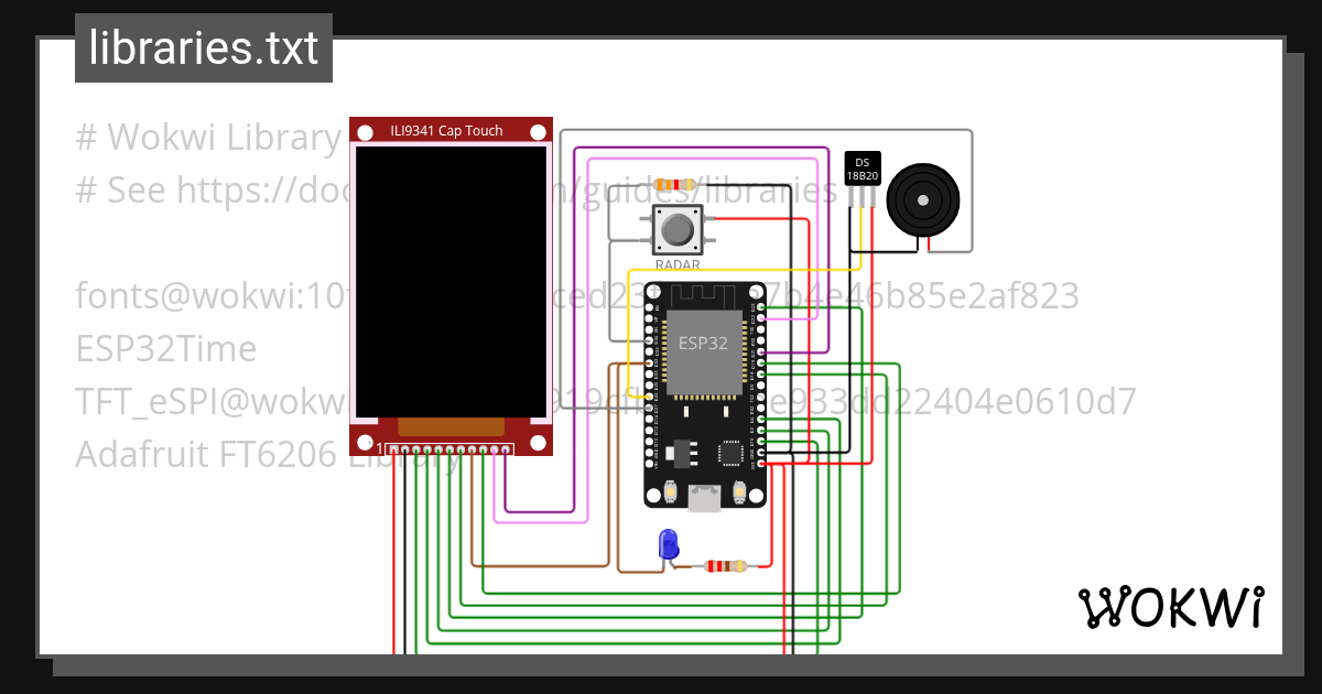 HtgControl - Wokwi ESP32, STM32, Arduino Simulator