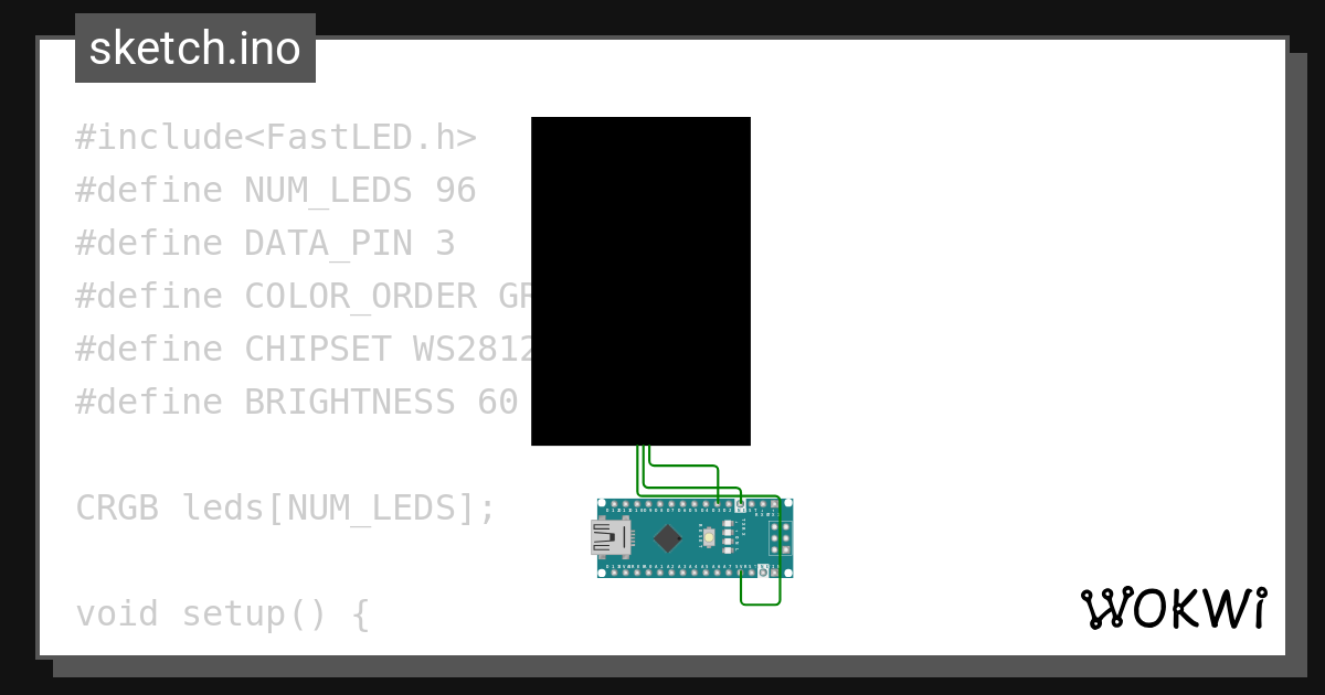 Tracer Effect Wokwi Esp32 Stm32 Arduino Simulator