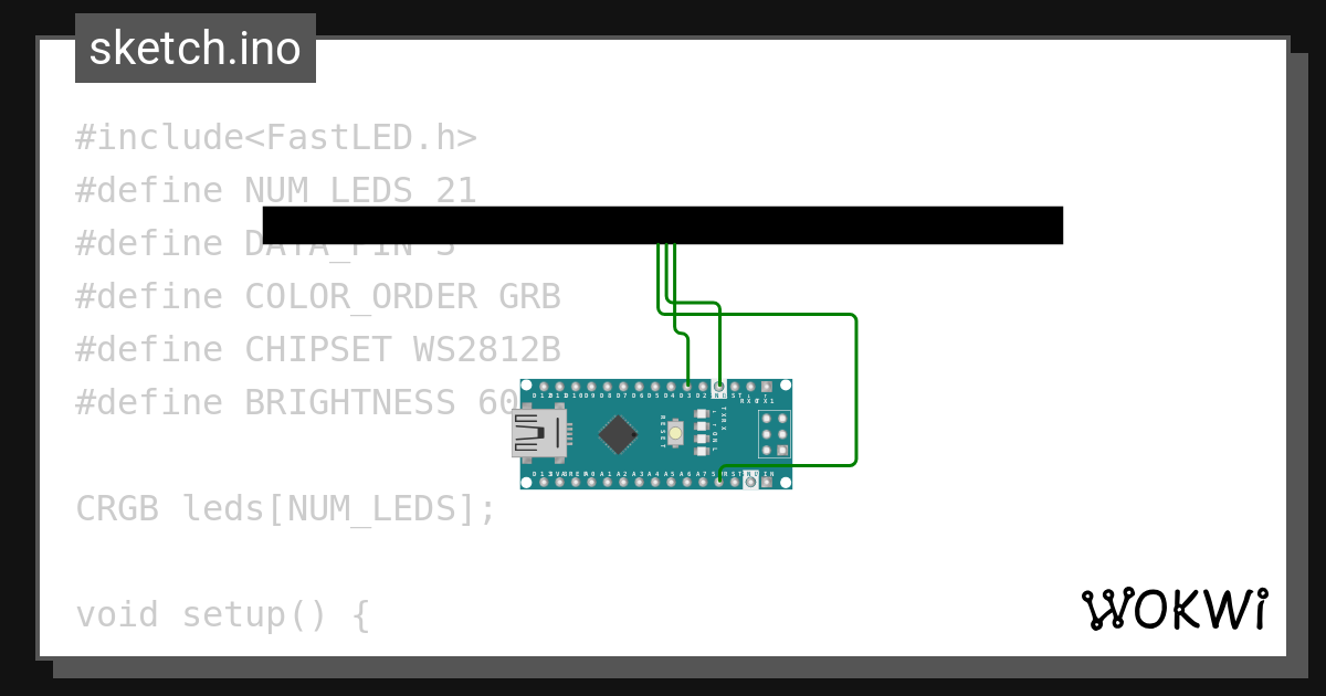Multicolored Sweep Wokwi Esp32 Stm32 Arduino Simulator