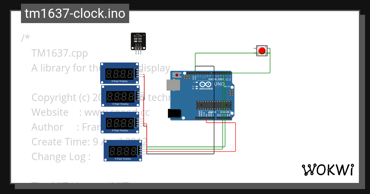 Wokwi - Online ESP32, STM32, Arduino Simulator