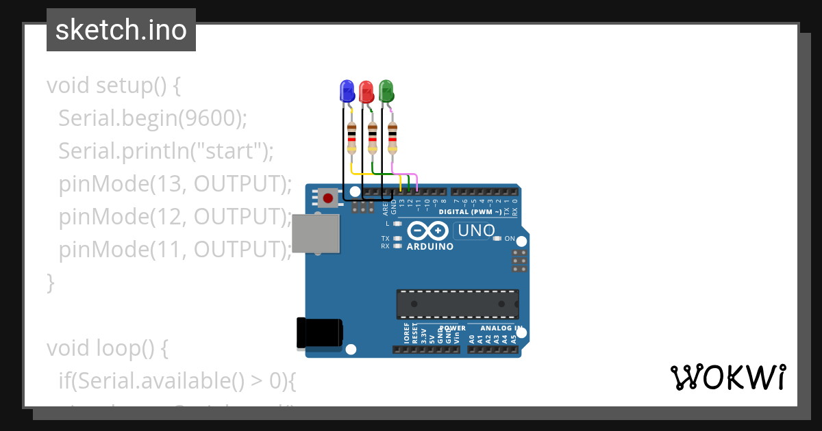 Serial.read() - Wokwi ESP32, STM32, Arduino Simulator Serial.read() - Wokwi ESP32, STM32, Arduino Simulator
