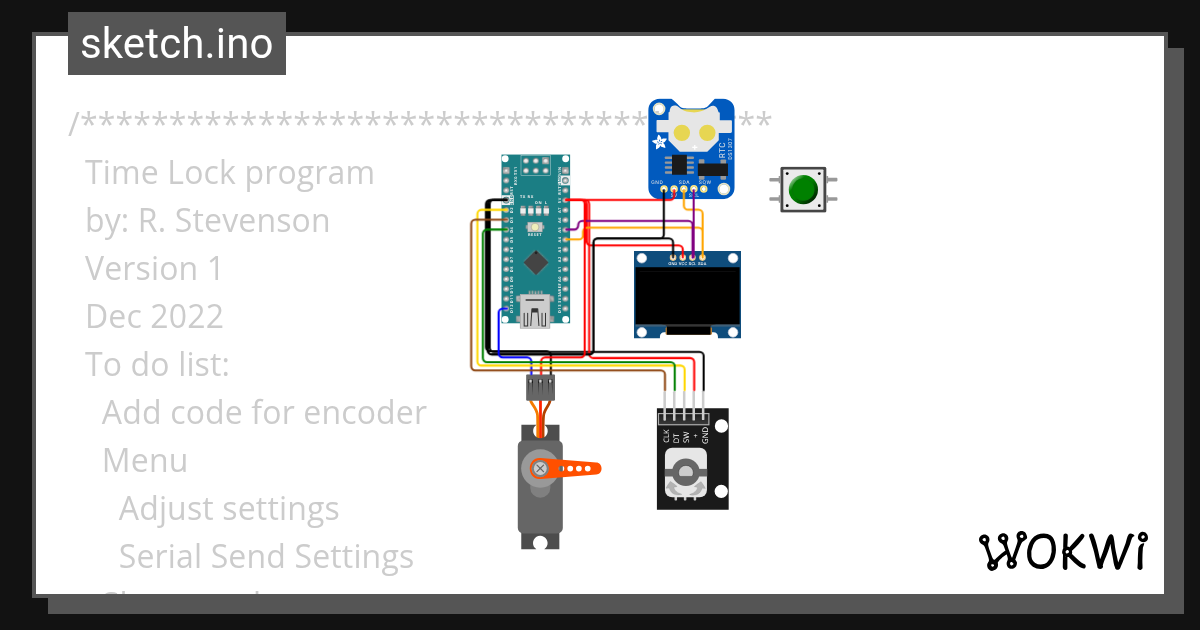 Time Lock Wokwi Esp32 Stm32 Arduino Simulator 1053