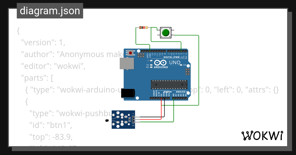 AnalogRead_DigitalRead.ino - Wokwi ESP32, STM32, Arduino Simulator
