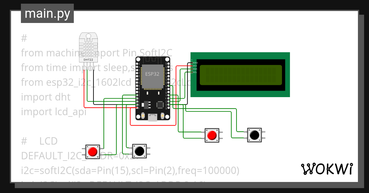 Untitled project - Wokwi ESP32, STM32, Arduino Simulator