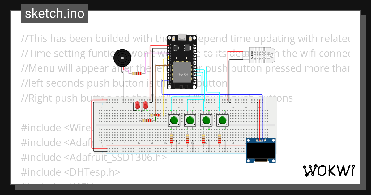 Wokwi - Online ESP32, STM32, Arduino Simulator
