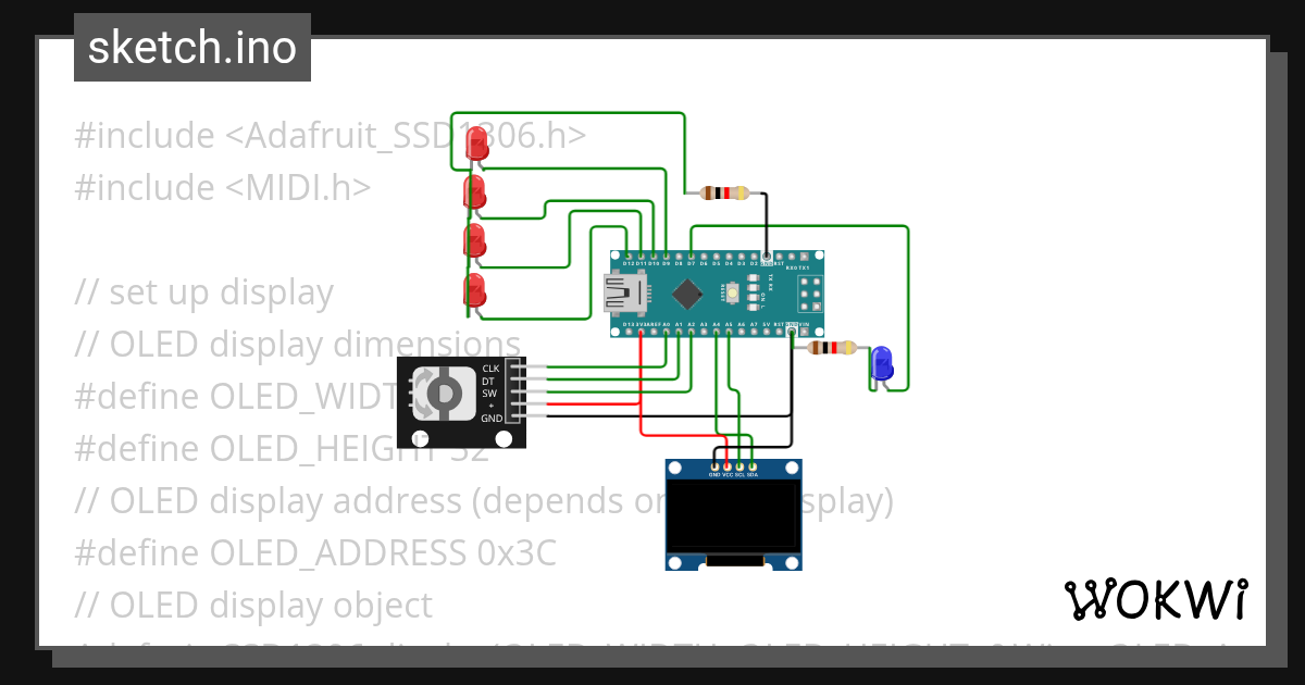 Wokwi - Online ESP32, STM32, Arduino Simulator