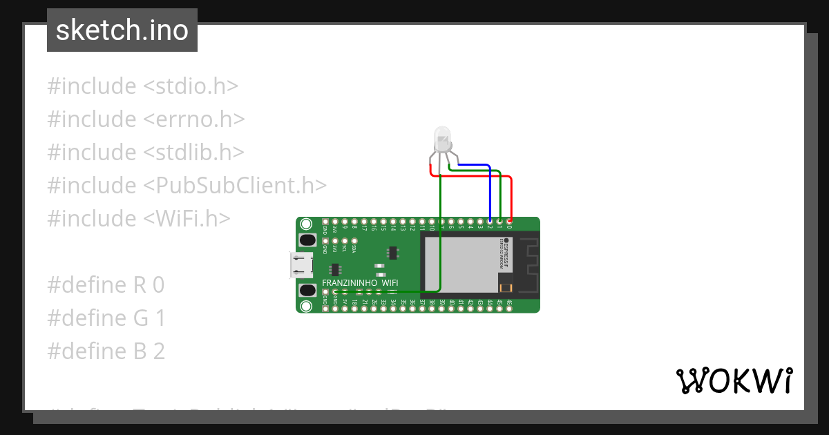 Led Por Pot - Wokwi ESP32, STM32, Arduino Simulator