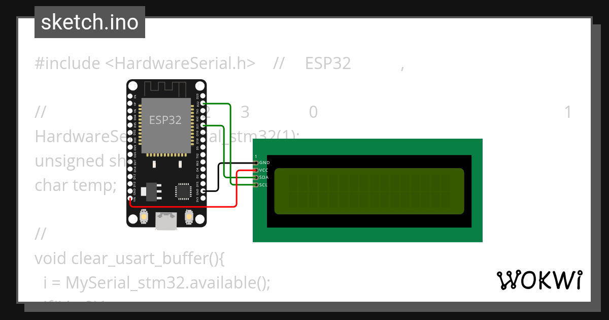 sketch.ino - Wokwi ESP32, STM32, Arduino Simulator
