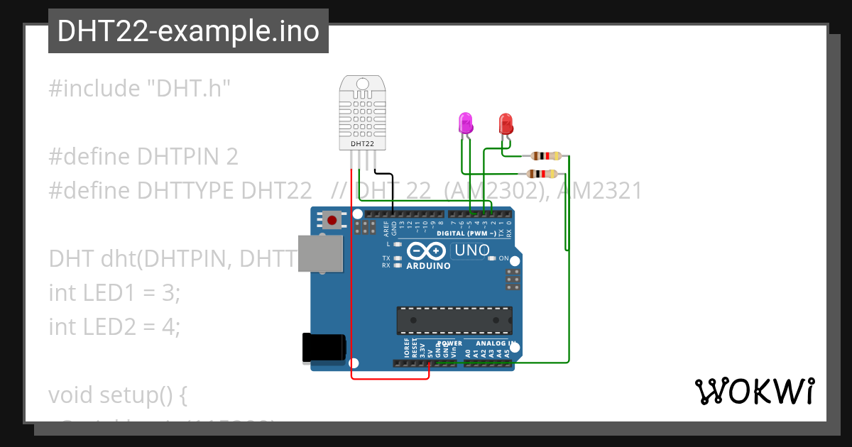 DHT22-example.ino - Wokwi ESP32, STM32, Arduino Simulator