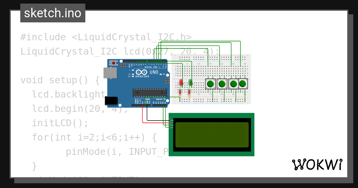 Passcode Wokwi Esp32 Stm32 Arduino Simulator 