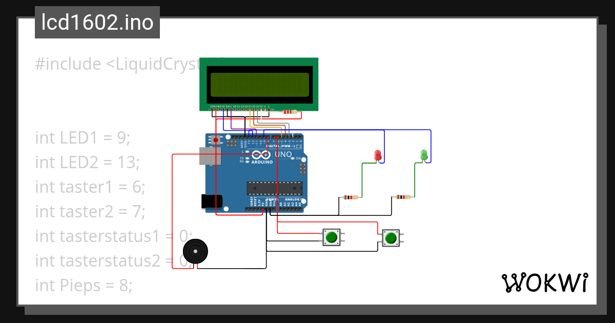 Schule Projekt - Wokwi ESP32, STM32, Arduino Simulator Schule Projekt - Wokwi ESP32, STM32, Arduino Simulator