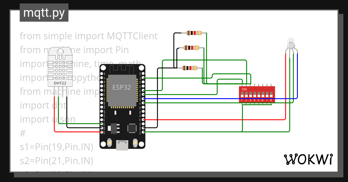 Untitled project - Wokwi ESP32, STM32, Arduino Simulator