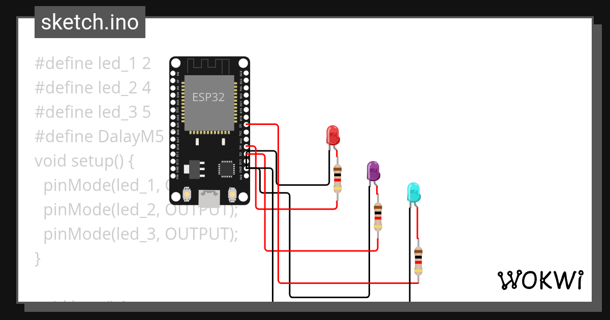 Ex5_BalinkLedDint - Wokwi ESP32, STM32, Arduino Simulator