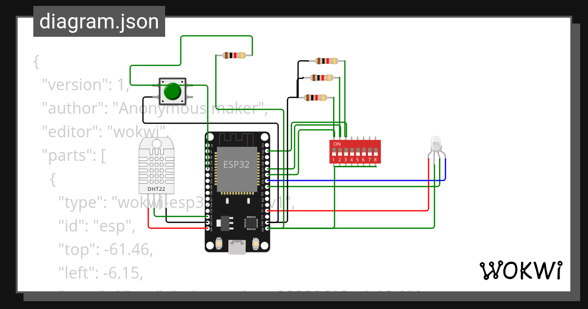 Untitled project - Wokwi ESP32, STM32, Arduino Simulator