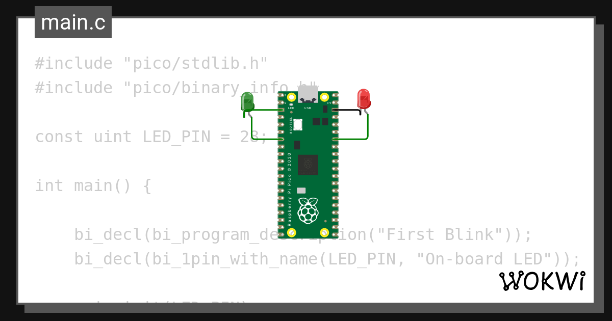 Led Blink Wokwi Esp32 Stm32 Arduino Simulator 6945