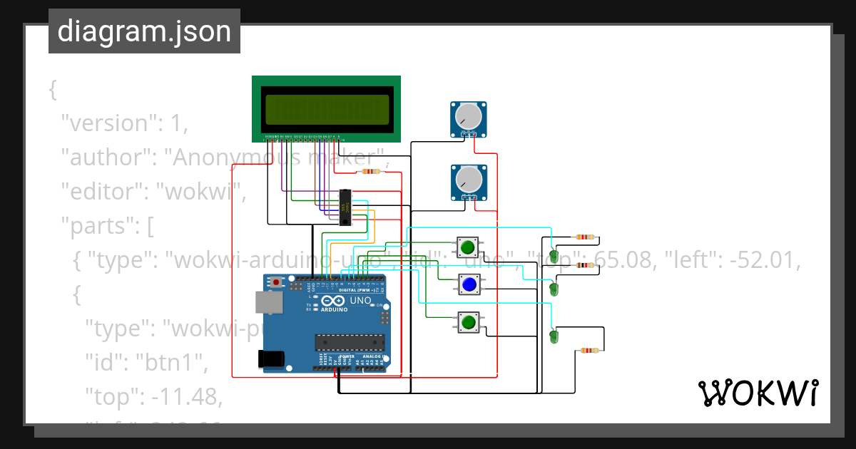 Wokwi - Online ESP32, STM32, Arduino Simulator