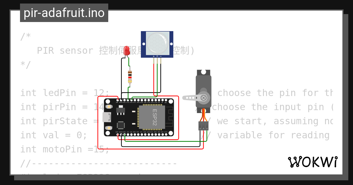 Pir O Copy Wokwi Esp32 Stm32 Arduino Simulator 6481
