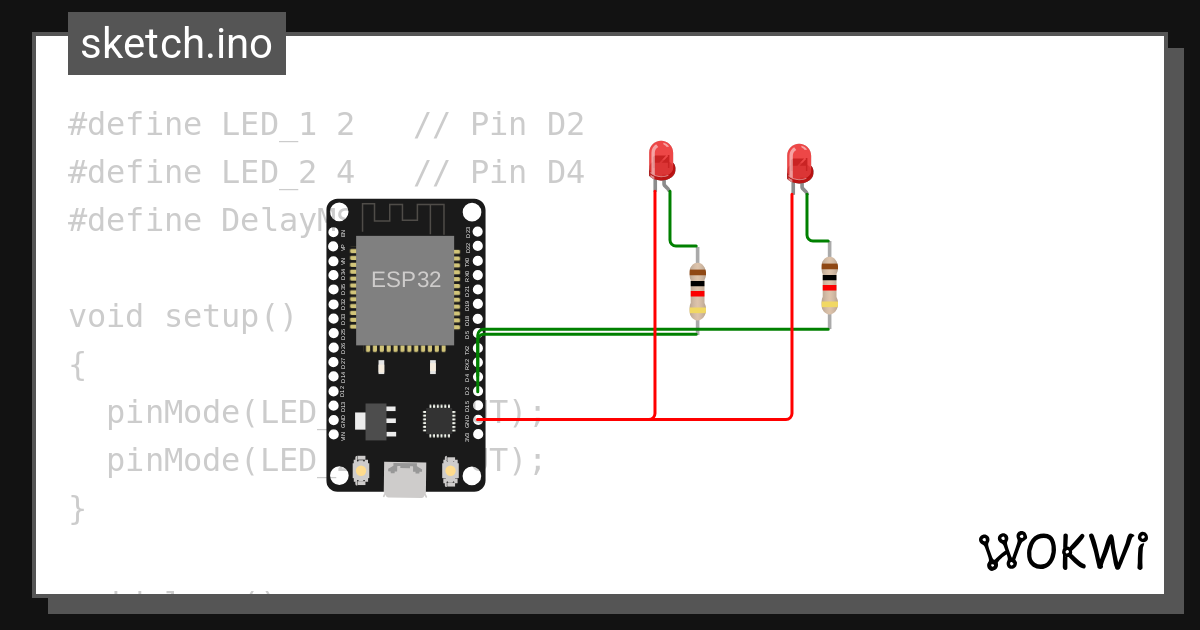Ex2 Wokwi Esp32 Stm32 Arduino Simulator 5859